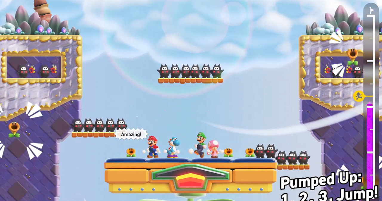 Sidescroller Super Mario Wonder komt naar Switch 2 met ...