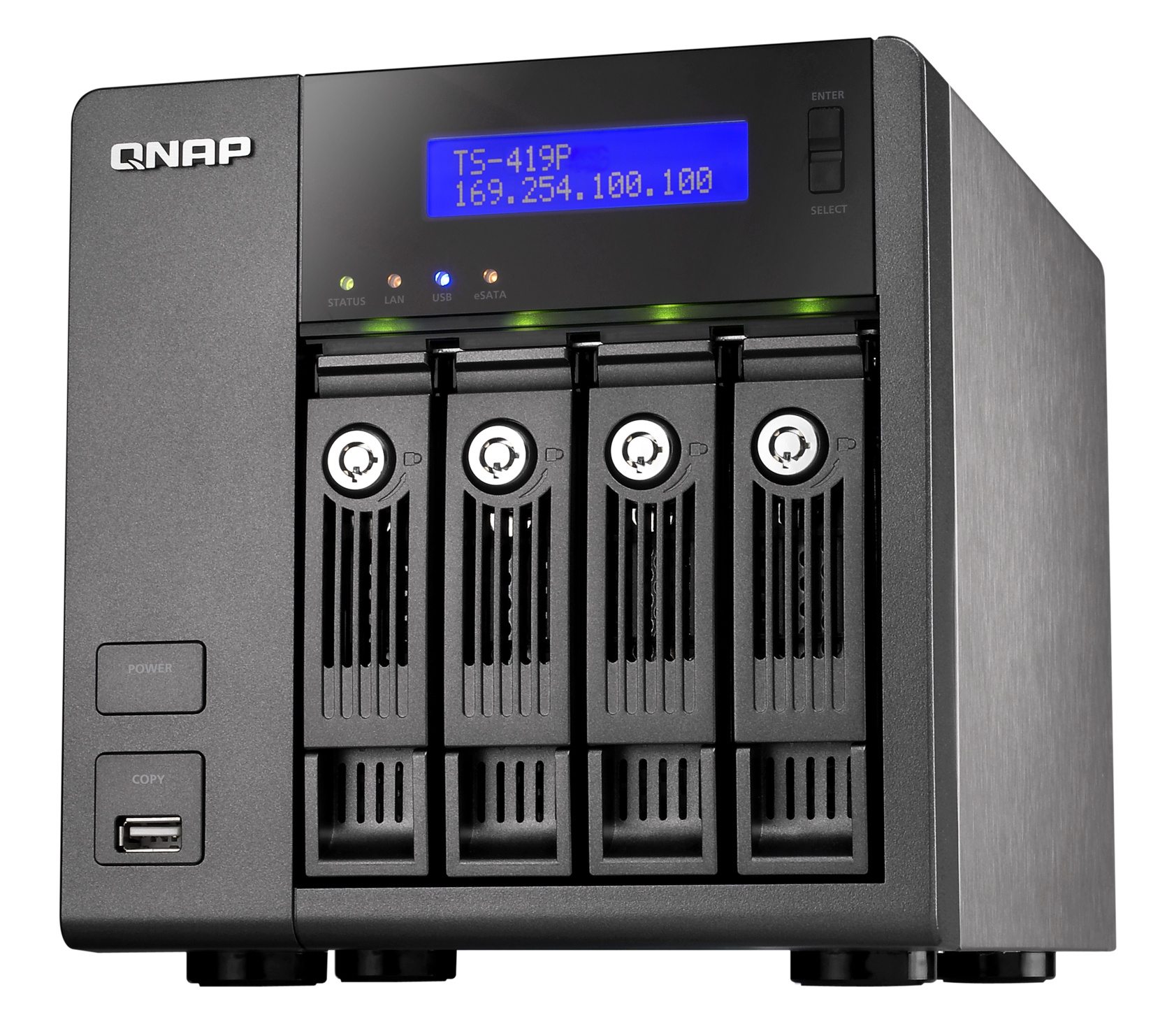 QNAP TS-419P Turbo Nas: beste prijs - Tweakers