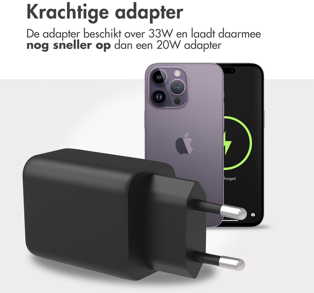 Specificaties van Accezz Power Plus Wall Charger - Oplader USB-C & USB ...