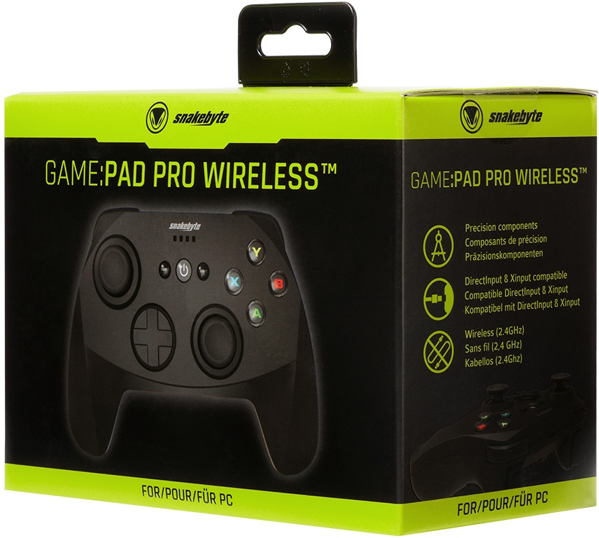 Specificaties van Snakebyte Game:Pad PRO Wireless for PC Zwart - Tweakers
