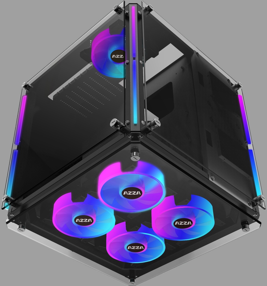 Specificaties van Azza Cube 802 (met fans) - Tweakers