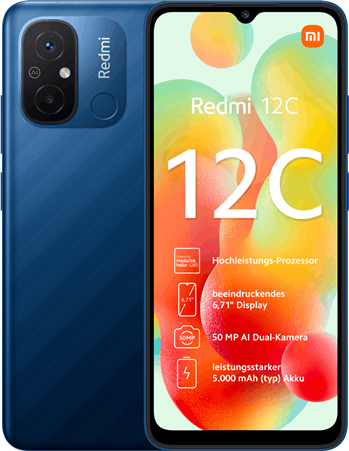 Specificaties van Redmi 12C, 4GB ram, 128GB opslag Blauw - Tweakers