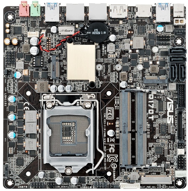 Asus Q170T/CSM - Kenmerken - Tweakers