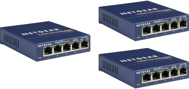 Specificaties van Netgear Prosafe GS105GE 3 pack - Tweakers