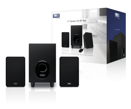 Sweex SP024 2.1 (Zwart) - Milosonator - Product reviews - Tweakers