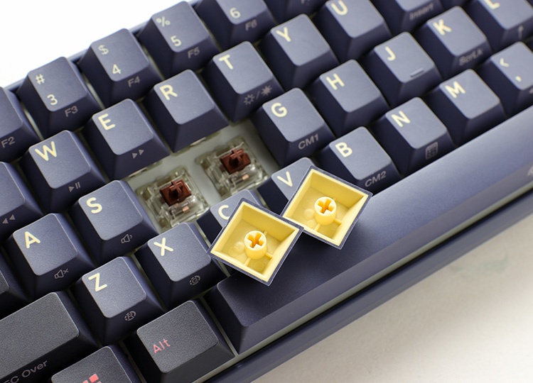 Specificaties van Ducky One 3 Mini, solid keycaps, MX Brown, Qwerty US ...