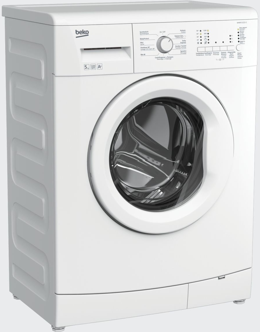 Beko WMB 51221 C - Kenmerken - Tweakers