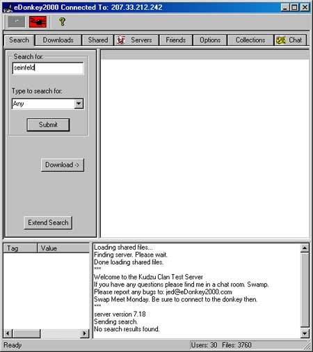 Specificaties van eDonkey2000 - Tweakers