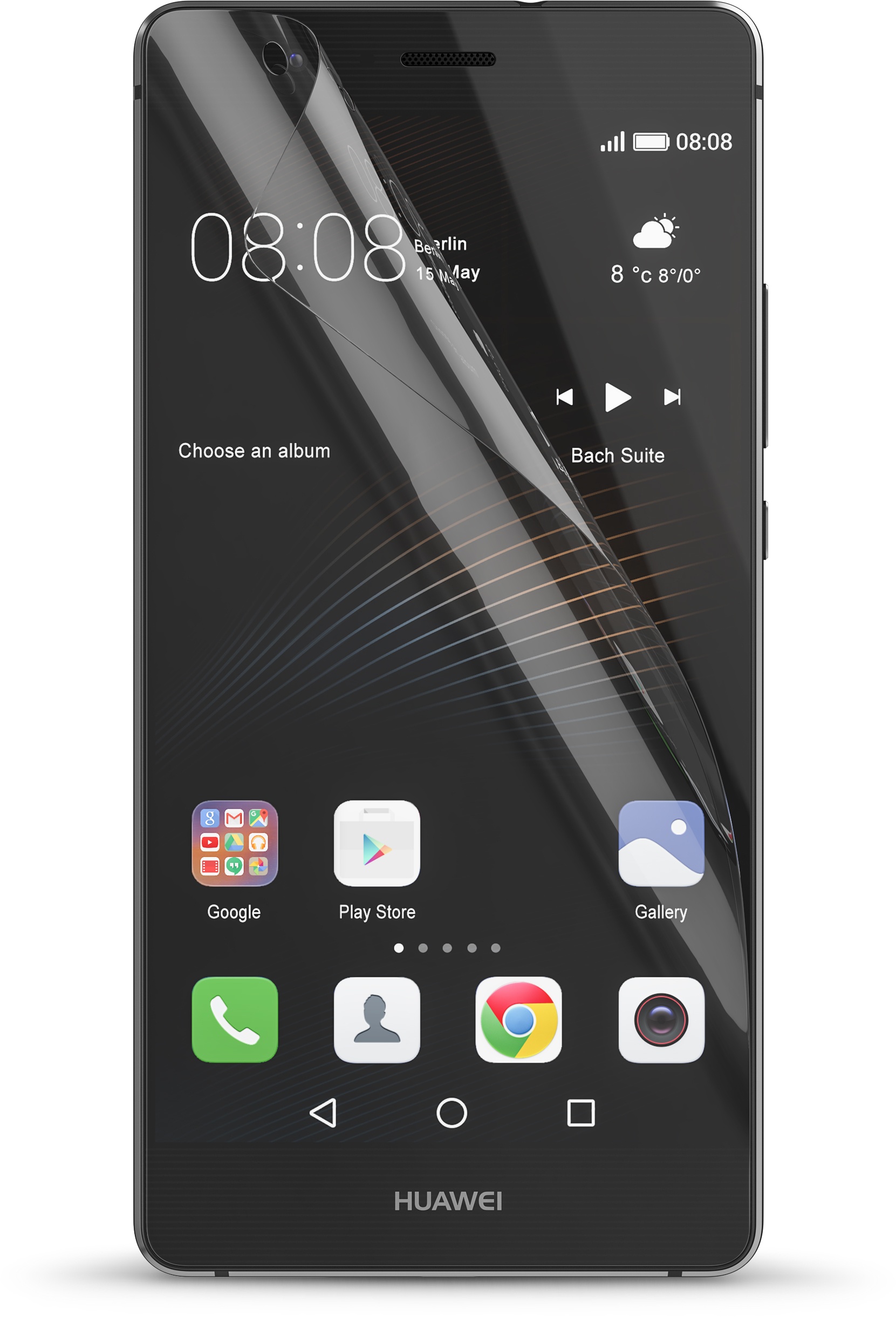 BeHello Huawei P9 Lite Screen Protector Glossy Transparent(P9 Lite ...