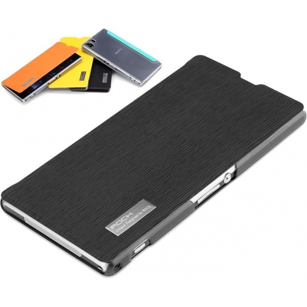 Specificaties van Rock Leather case Sony Xperia Z1 (ELEGANT Serie black ...