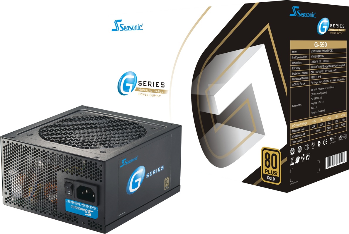 Seasonic G-series 550 watt aangeboden - Vraag & Aanbod - Tweakers