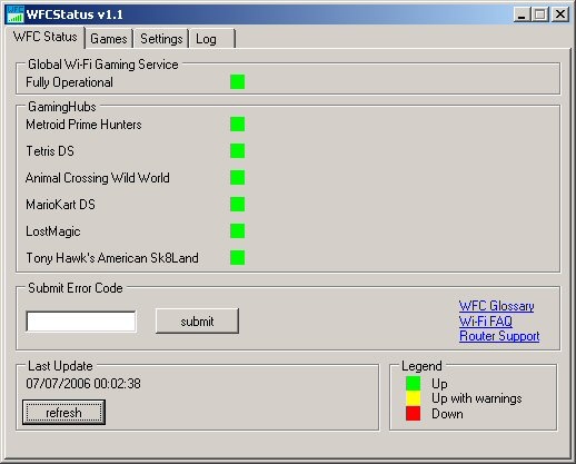 Specificaties van WFCStatus - Tweakers