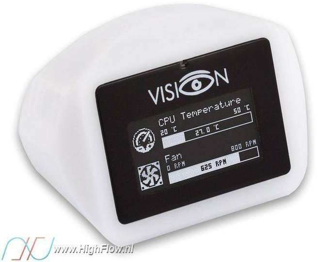 Specificaties van Aqua Computer VISION Glow Table Top Unit with IR ...