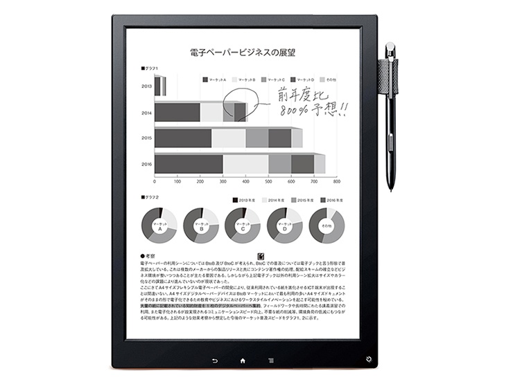 Sony brengt 13,3"-e-reader in Japan op de markt - Tweakers