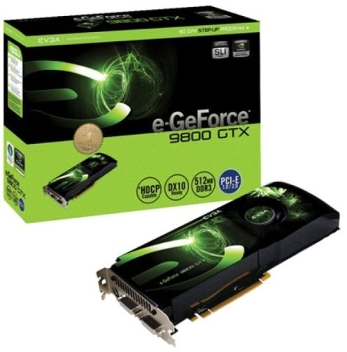 Specificaties van EVGA 9800 GTX - Tweakers