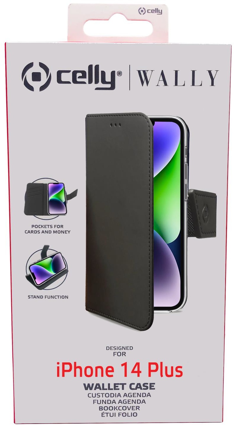 Specificaties van Celly Wally (iPhone 14 Plus) Zwart - Tweakers