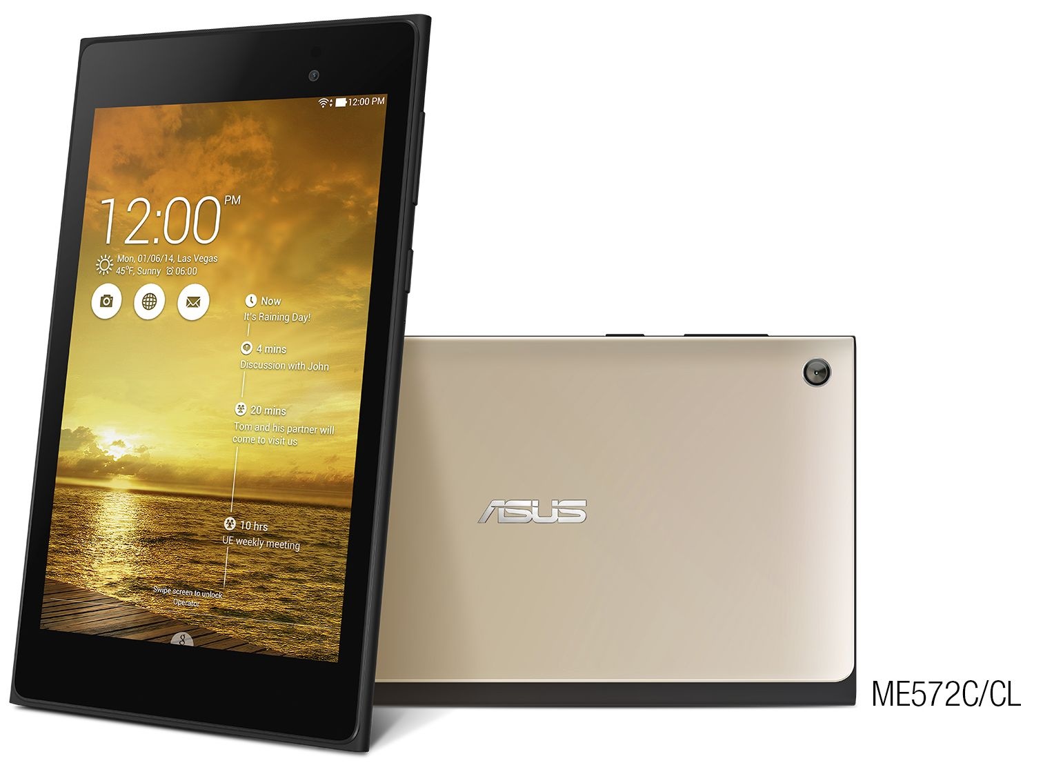 Asus introduceert 7"-tablet met Atom-quadcore, Android 4.4 en full-hd ...