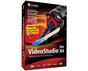 Corel Video Studio Pro X4 NL (PC): beste prijs - Tweakers
