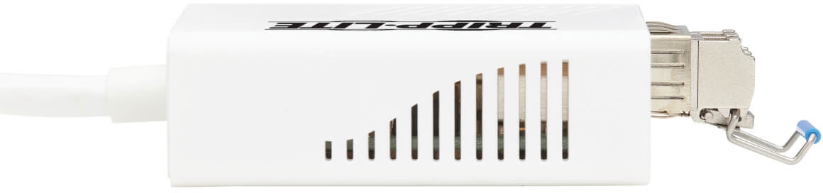 Tripp-Lite USB 3.0 Multimode Fiber Optic Transceiver Ethernet Adapter ...