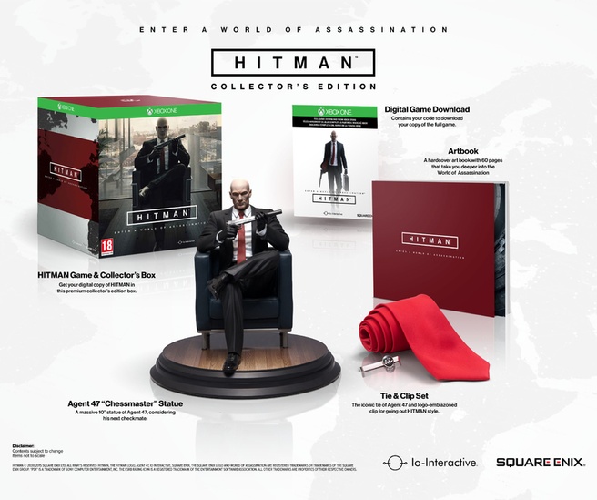 Specificaties van Hitman (2016) Digital Collectors Edition, Xbox One ...