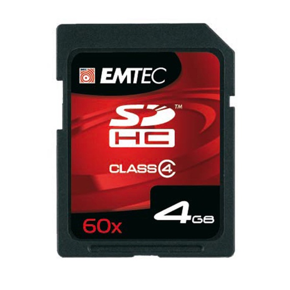 Emtec SDHC 4GB 60X - Kenmerken - Tweakers