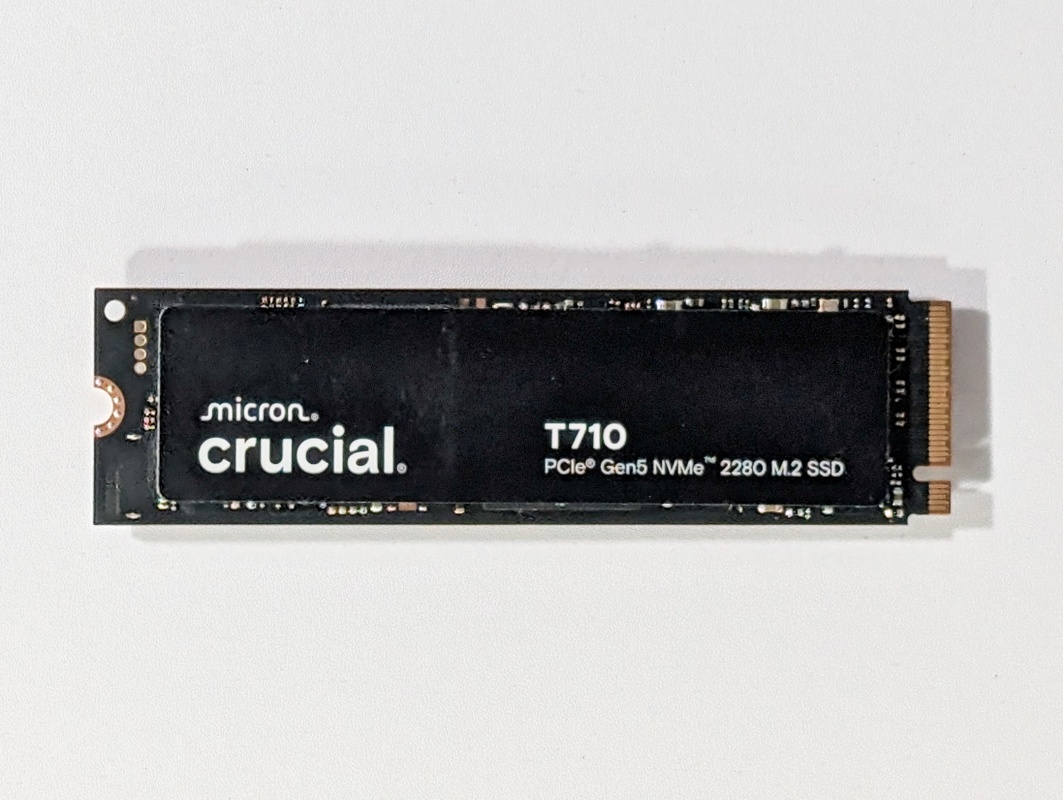 Crucials nieuwe T710-ssd heeft kleinere heatsink dankzij 6nm-controller ...