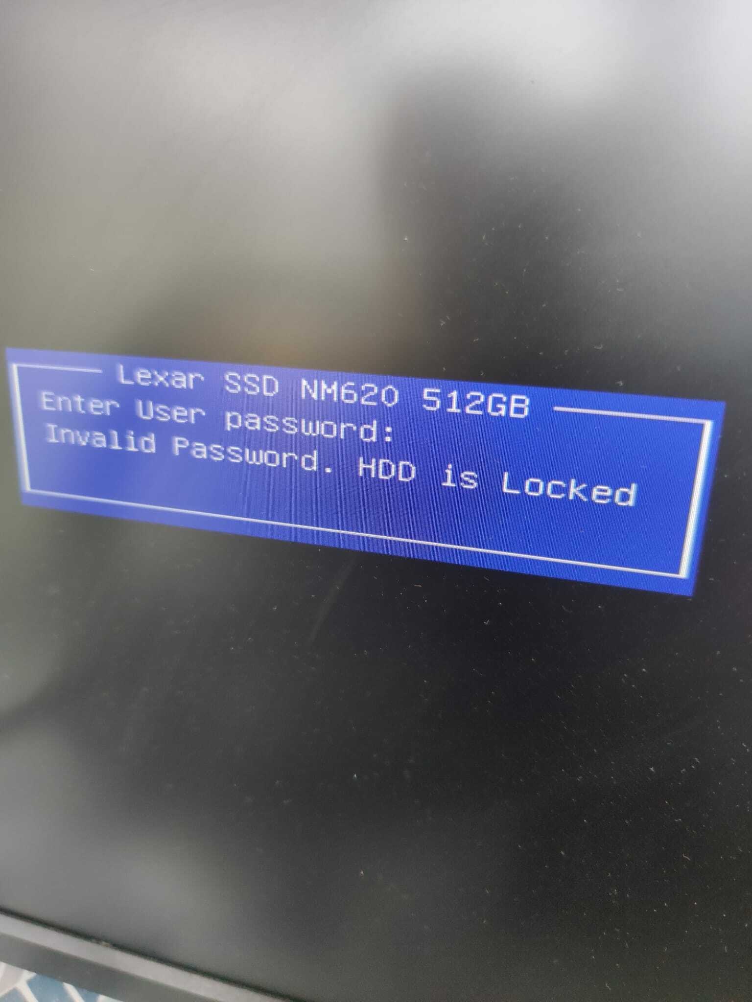 NVMe password locked, wachtwoord onbekend, hoe resetten? - Opslag en ...