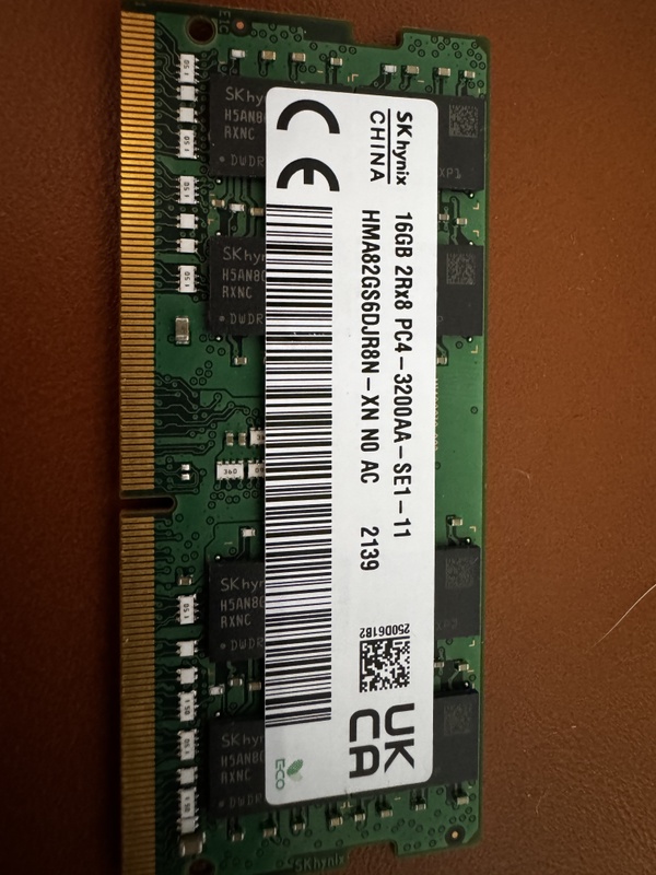 SK Hynix 16GB DDR4 SODIMM - 1 stick 3200mhz aangeboden - Vraag & Aanbod ...