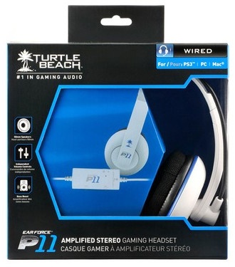 Specificaties van Turtle Beach Ear Force P11 Wit - Tweakers