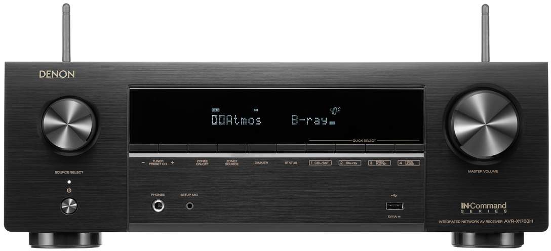 Specificaties van Denon AVR-X1700H - Tweakers