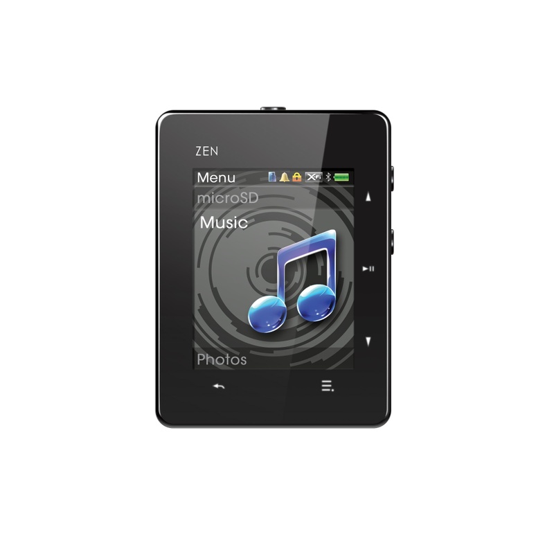 Specificaties van Creative Zen X-Fi3 8GB Zwart - Tweakers