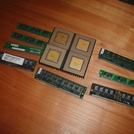 4x vintage 486 processor en 7x vintage RAM modules aangeboden - Vraag ...