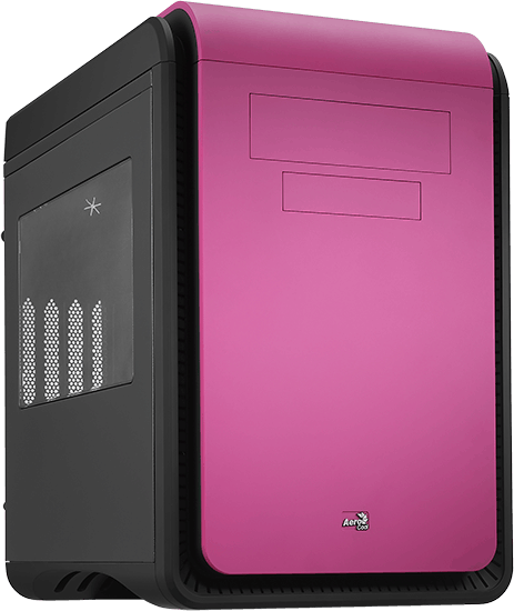 Aerocool DS Cube Pink Windowed - Foritain - Product reviews - Tweakers