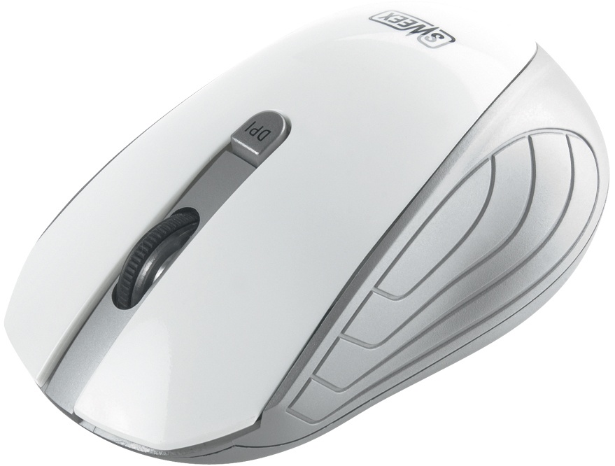 Sweex Wireless Mouse wit - Kenmerken - Tweakers
