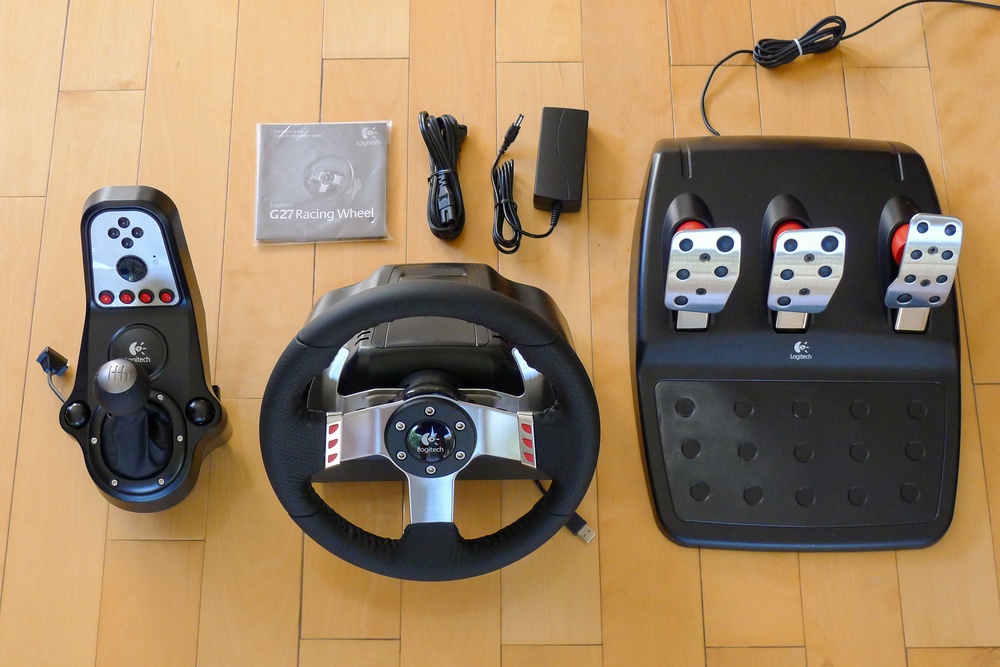 Logitech G27 Racing Wheel Aluminium, Grijs, Rood, Zilver, Zwart ...