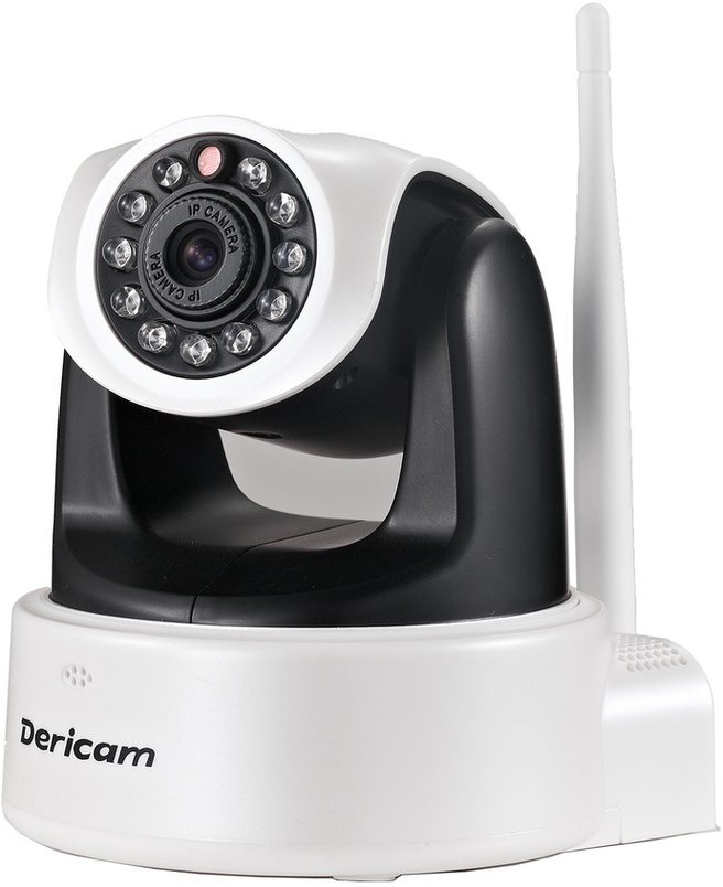 Dericam H502W binnen PTZ IP Camera Zwart/Wit - Kenmerken - Tweakers