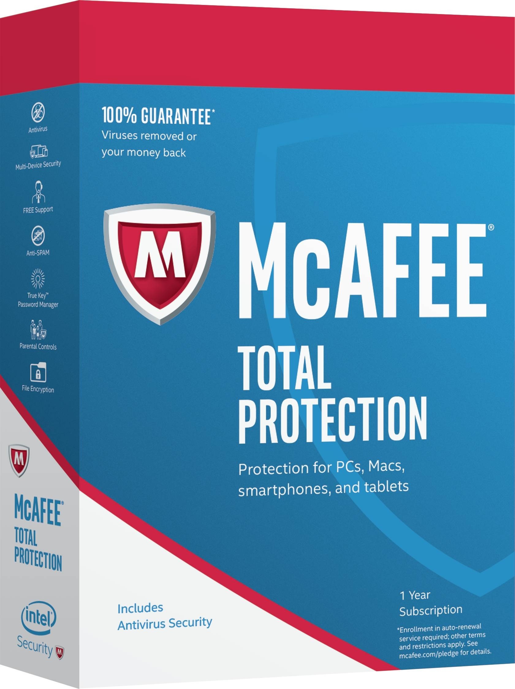 Specificaties van McAfee Total Protection - Tweakers