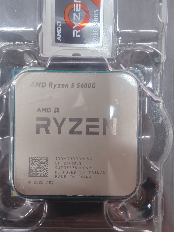 AMD Ryzen 5 5600G Boxed aangeboden - Vraag & Aanbod - Tweakers