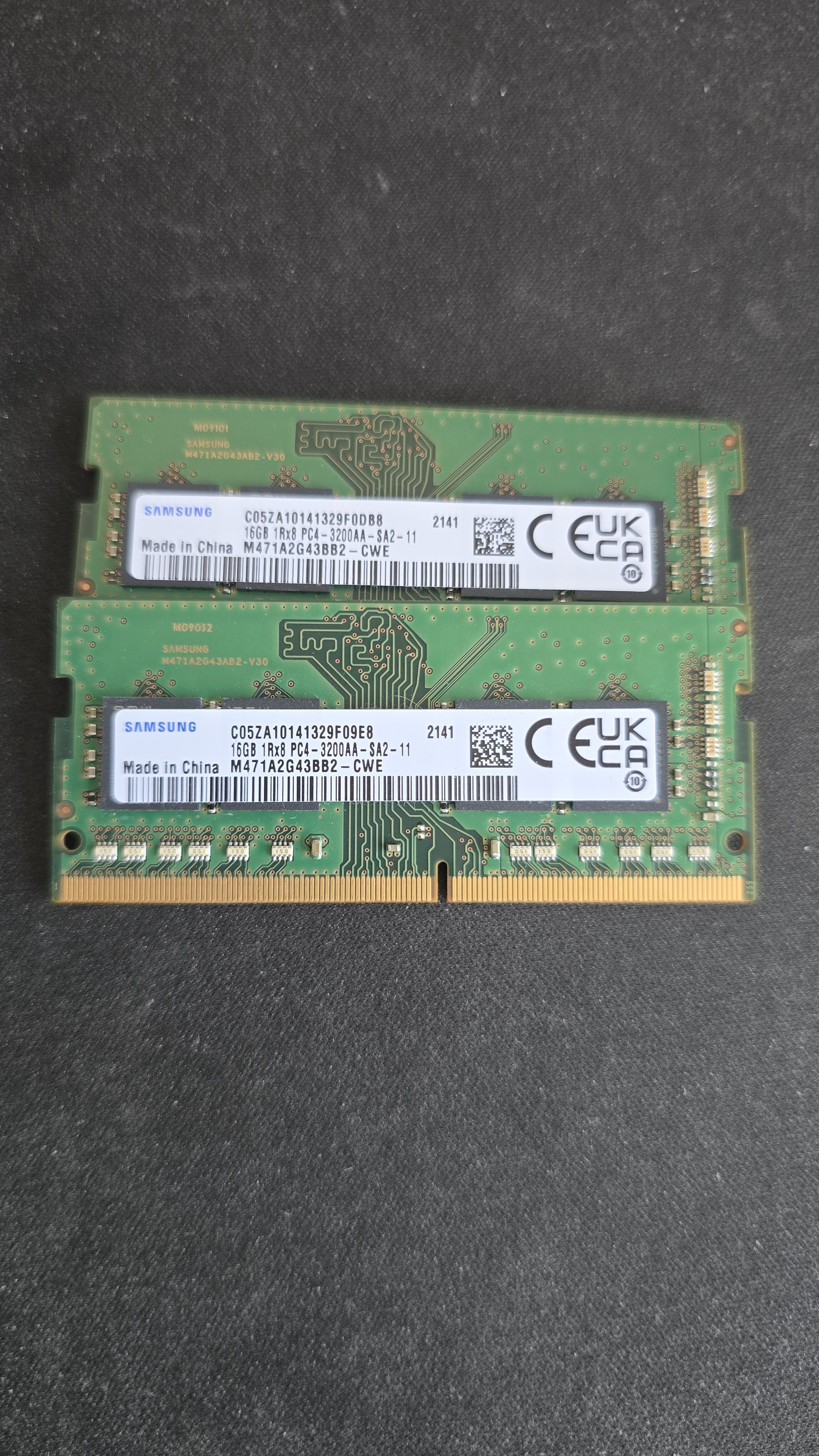 32gb ddr4 sodimm 3200 Samsung aangeboden - Vraag & Aanbod - Tweakers