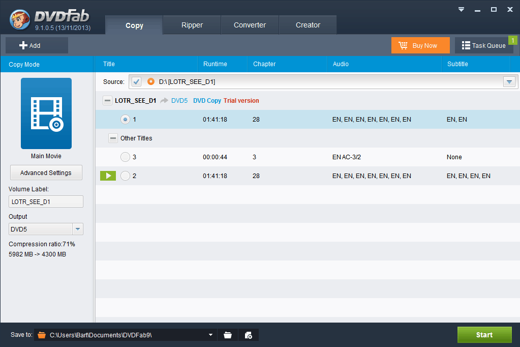 Downloads & updates van DVDFab - Tweakers