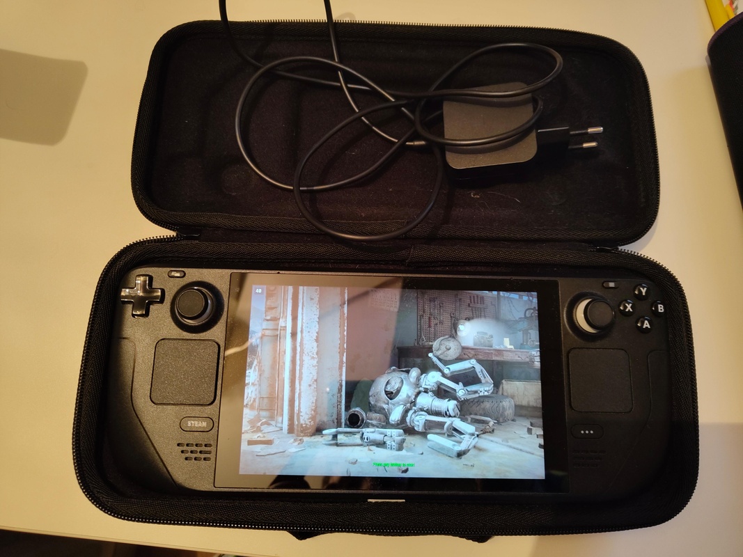 Valve Steam Deck LCD, 512GB NVMe SSD opslag Zwart aangeboden - Vraag ...