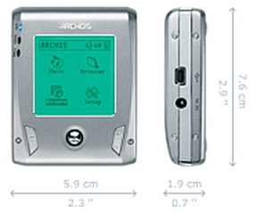 Archos Gmini XS200 20GB - Kenmerken - Tweakers