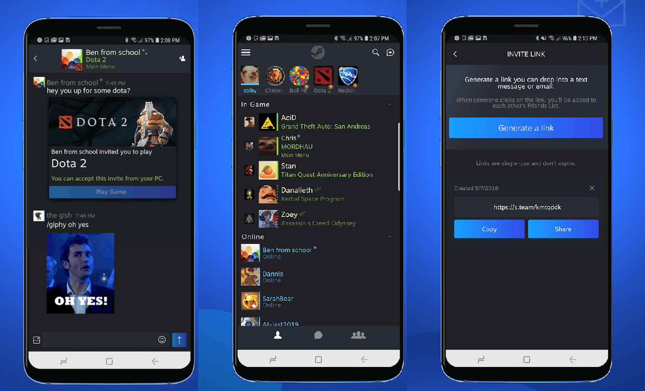 Valve brengt Steam Chat-app uit voor Android en iOS - Tweakers