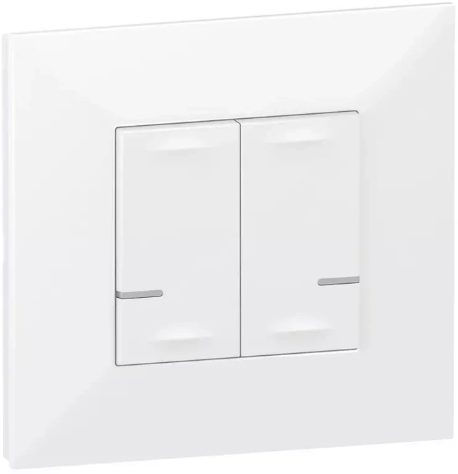 Specificaties van Legrand Valena Next with Netatmo RF-bedieningswip voor verlichting 2x ON/OFF ...