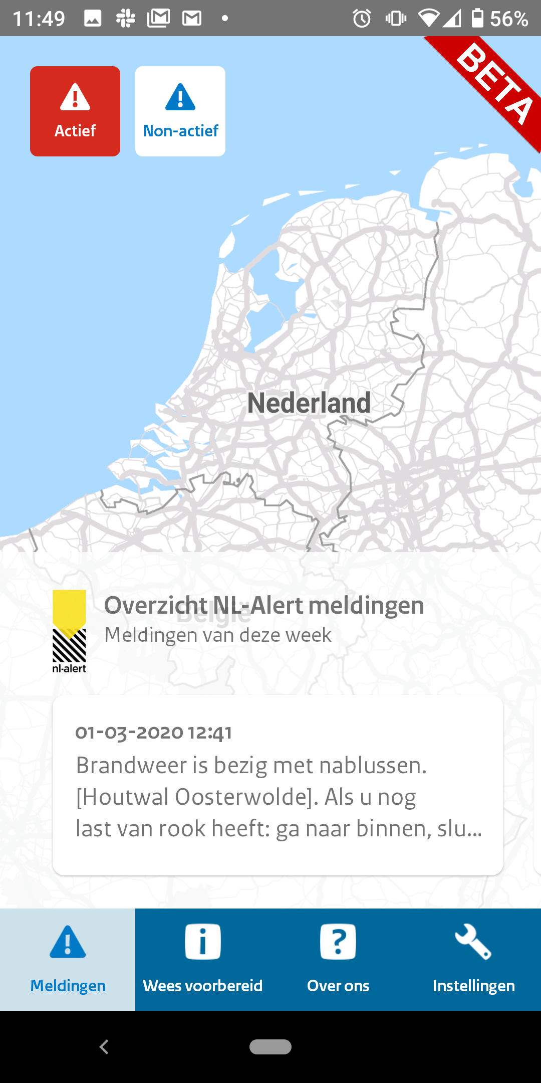 NL-Alert-app verschijnt voor iOS en Android - Tablets en telefoons ...