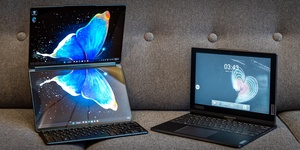 Dualscreenlaptops van Lenovo op CES - Twee keer twee schermen ...