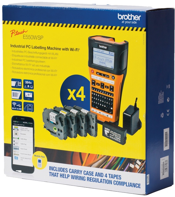 Brother PT-E550WSP - Kenmerken - Tweakers