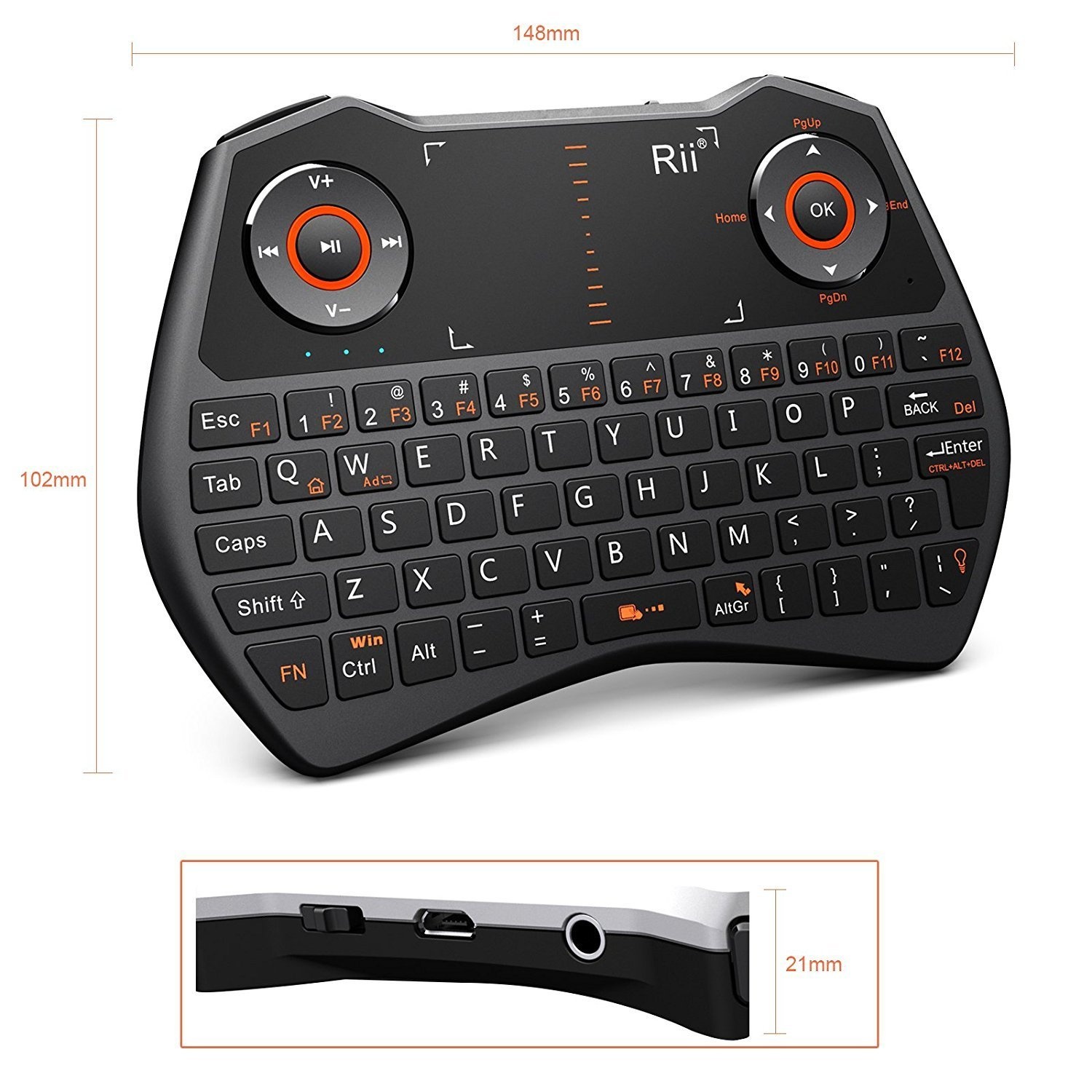 Rii Mini Wireless Keyboard i28 - tweakopi - Product reviews - Tweakers