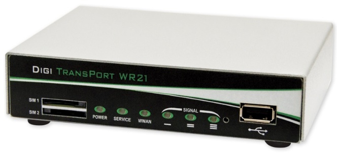 Specificaties van Digi TransPort WR21 - Tweakers