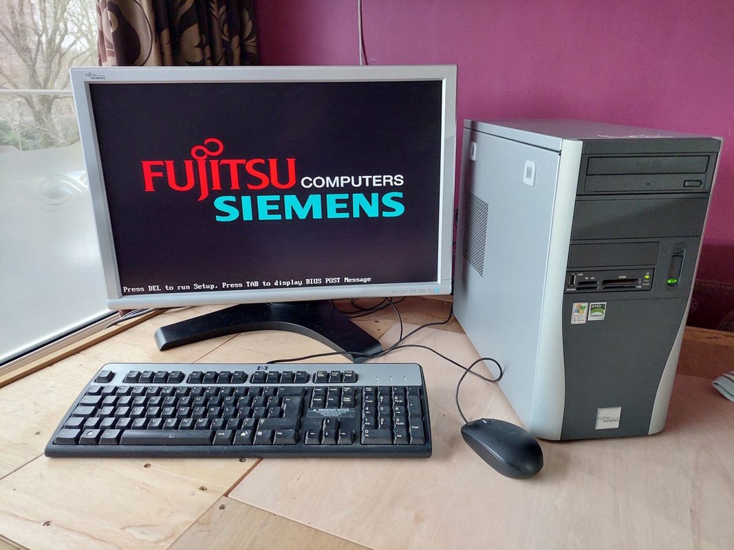 Vintage-Retro Fujitsu-Siemens 2006 AMD 3000+ systeem aangeboden - Vraag ...